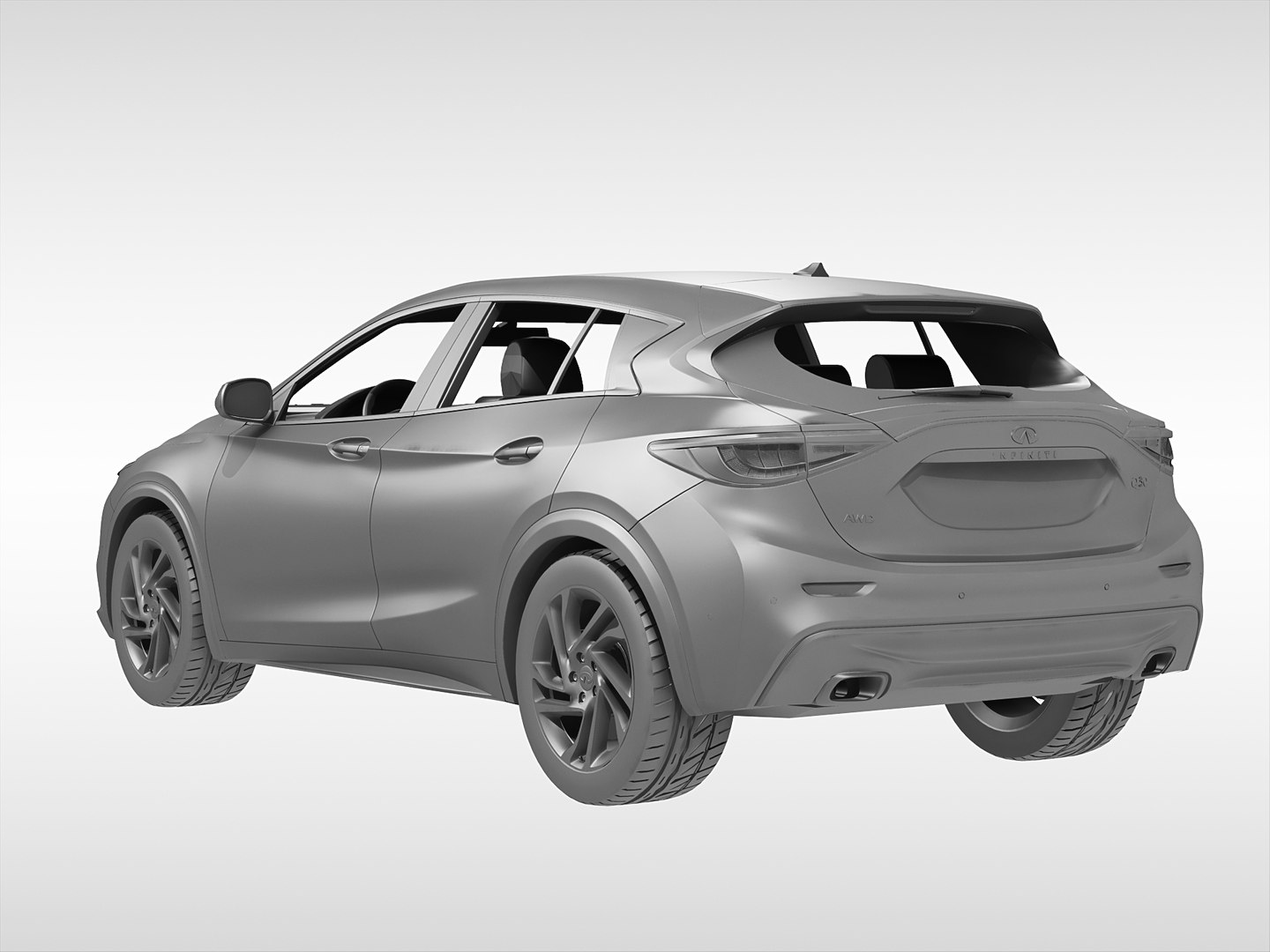 Infiniti Car 3d Max