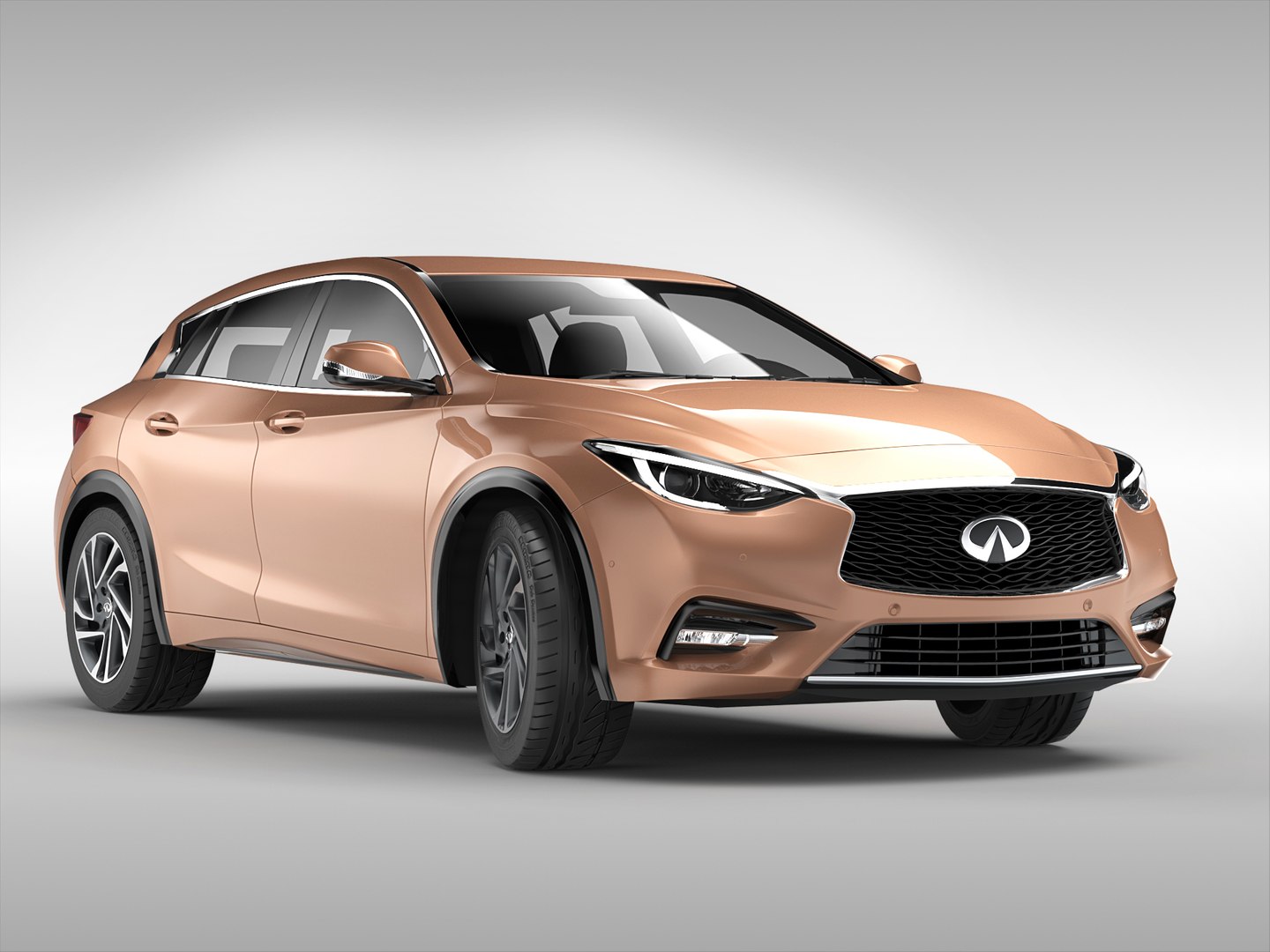 Infiniti Car 3d Max