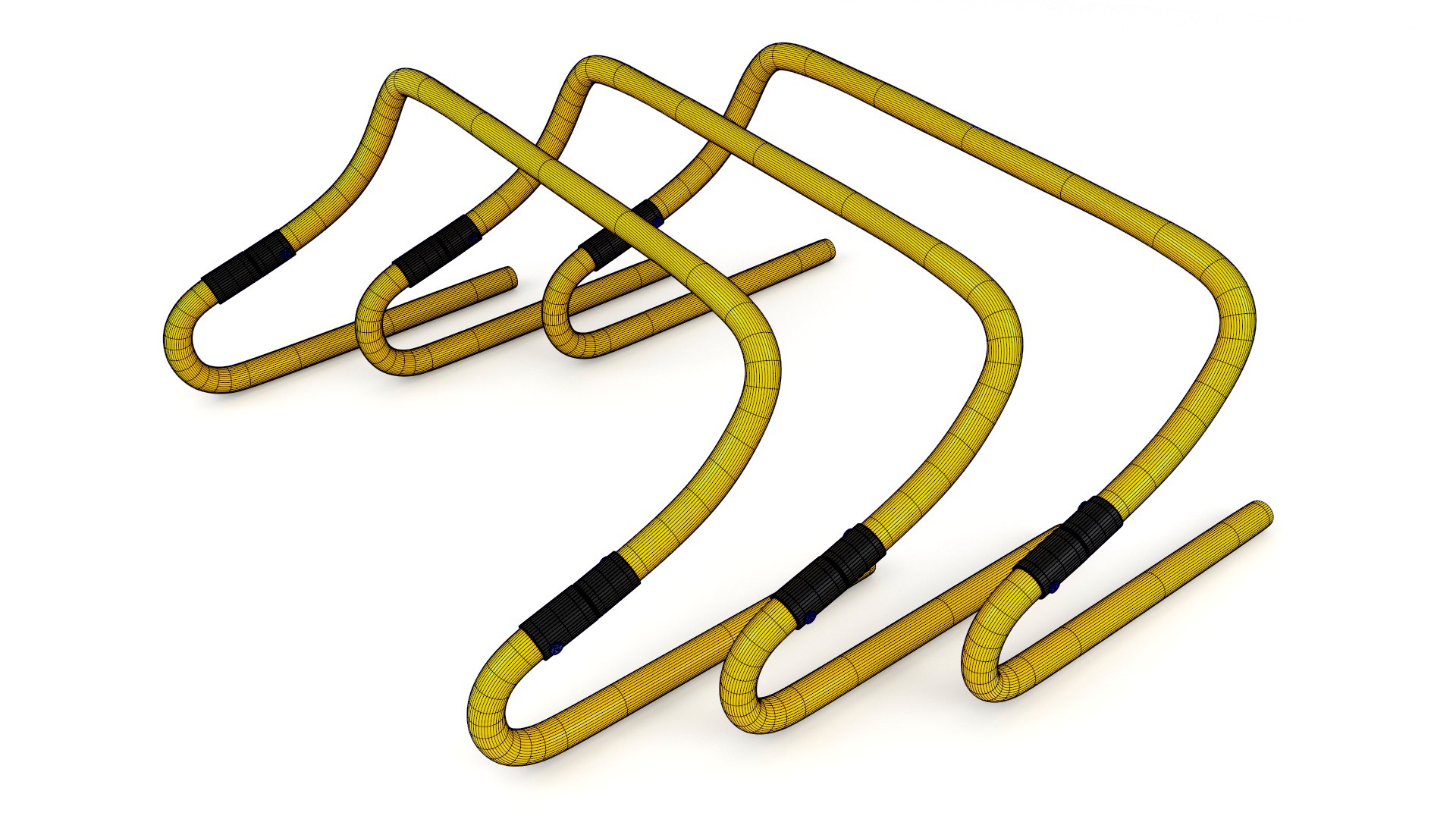 Training Sports Hurdles Model - TurboSquid 2230417