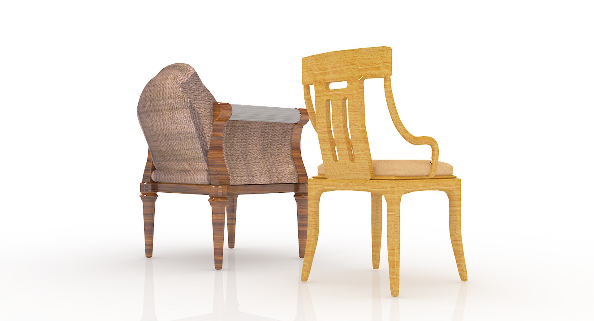 Wedding Chair 3D Model - TurboSquid 1431274