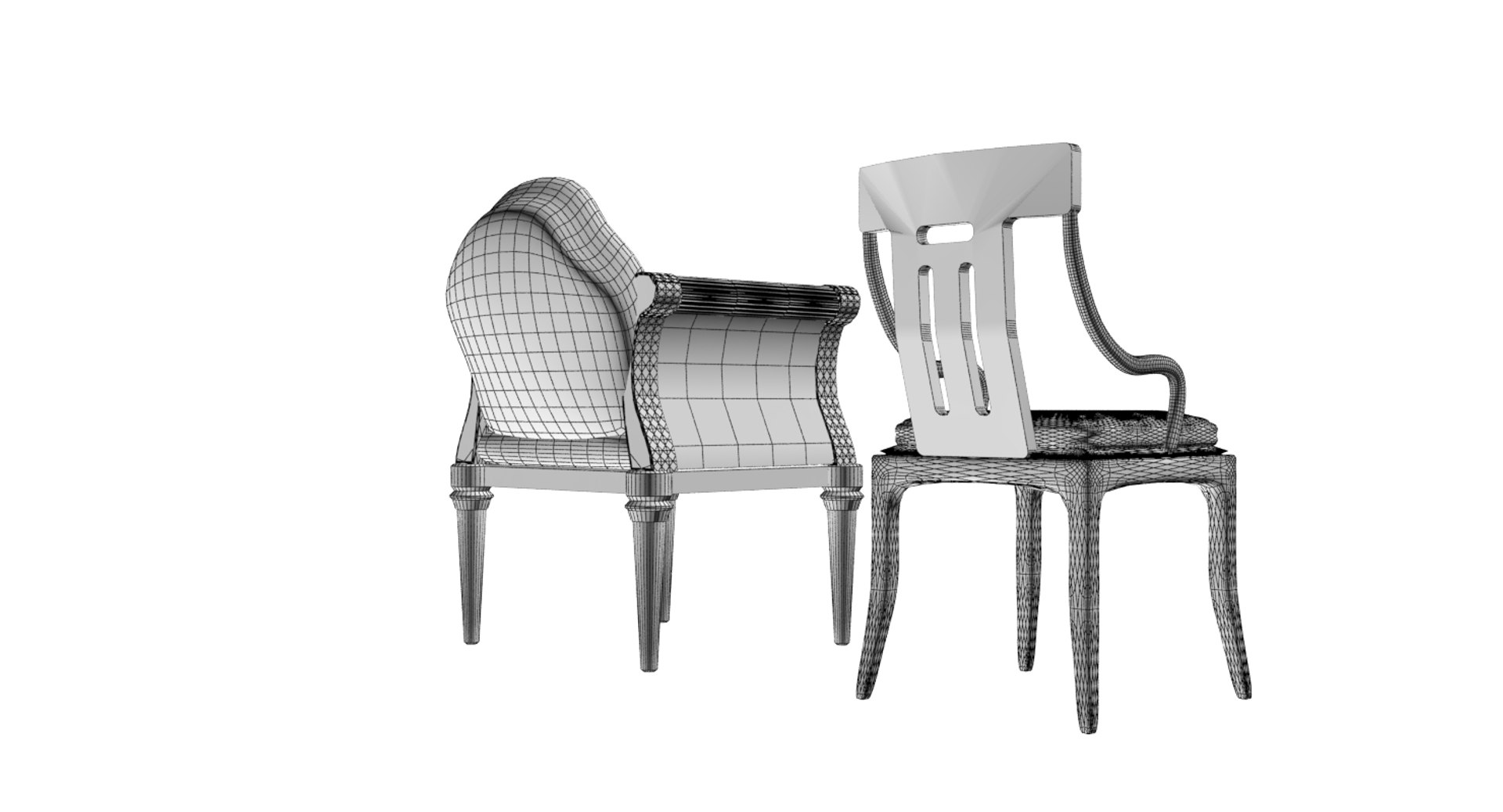 Wedding Chair 3D Model - TurboSquid 1431274