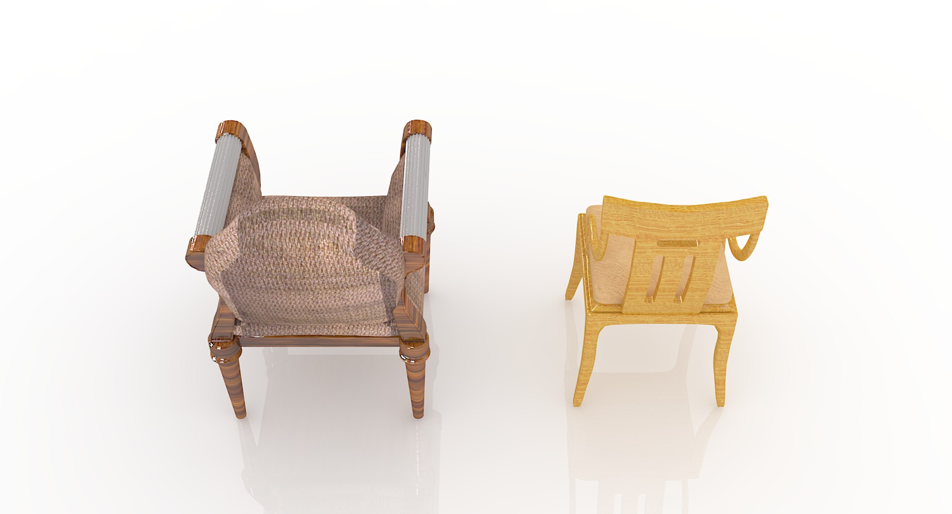 Wedding Chair 3D Model - TurboSquid 1431274