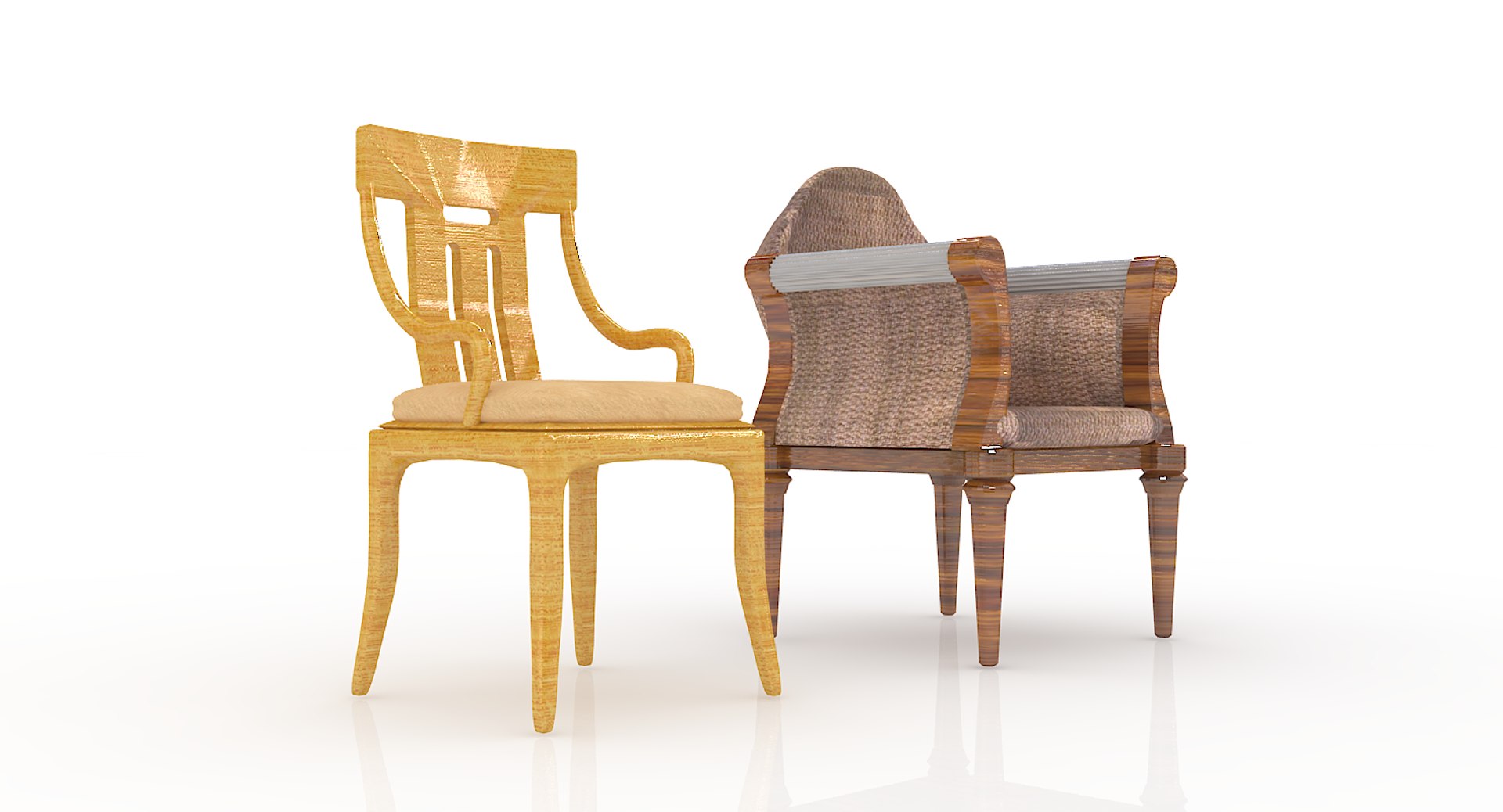 Wedding Chair 3D Model - TurboSquid 1431274