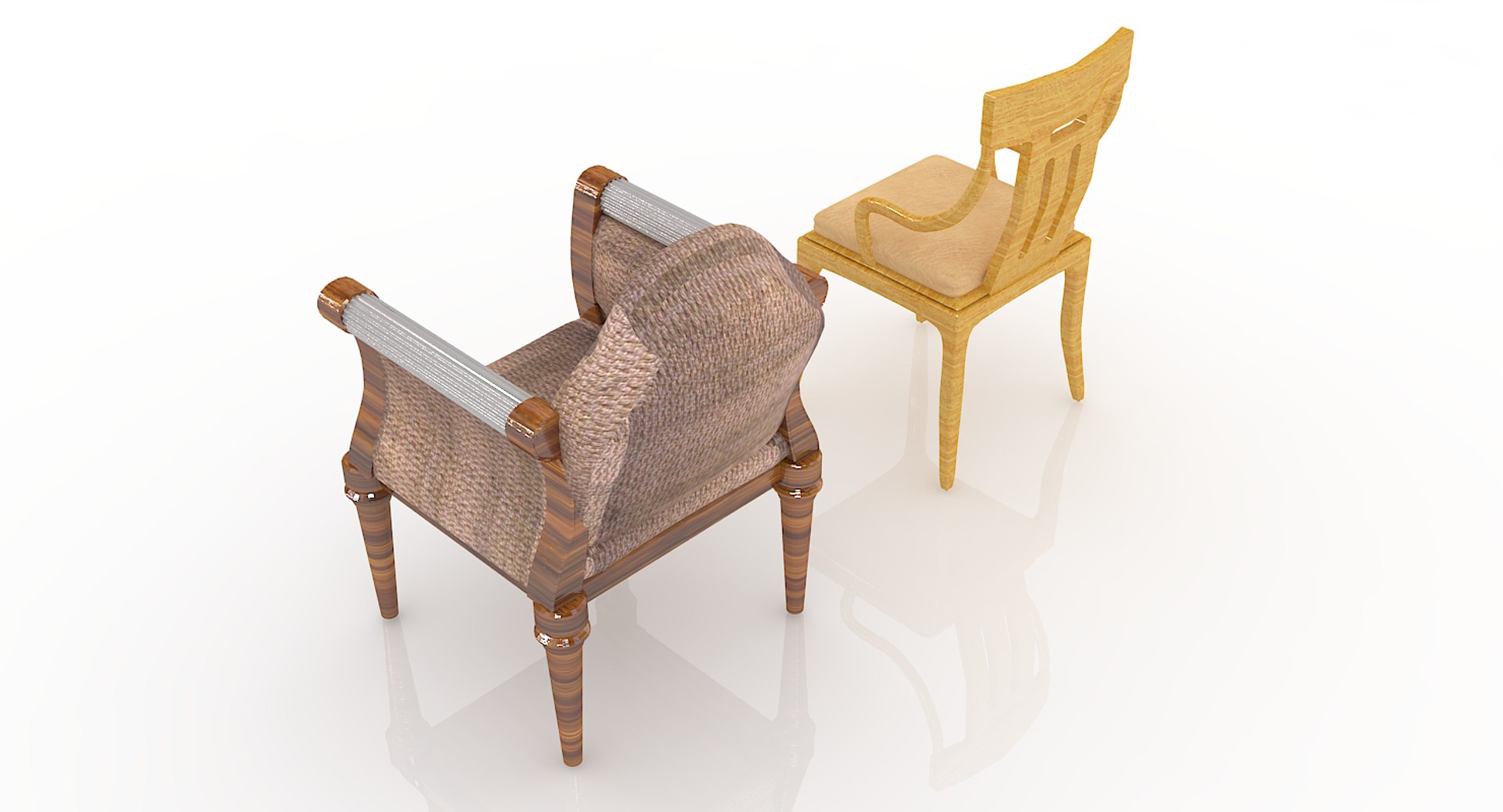 Wedding Chair 3D Model - TurboSquid 1431274