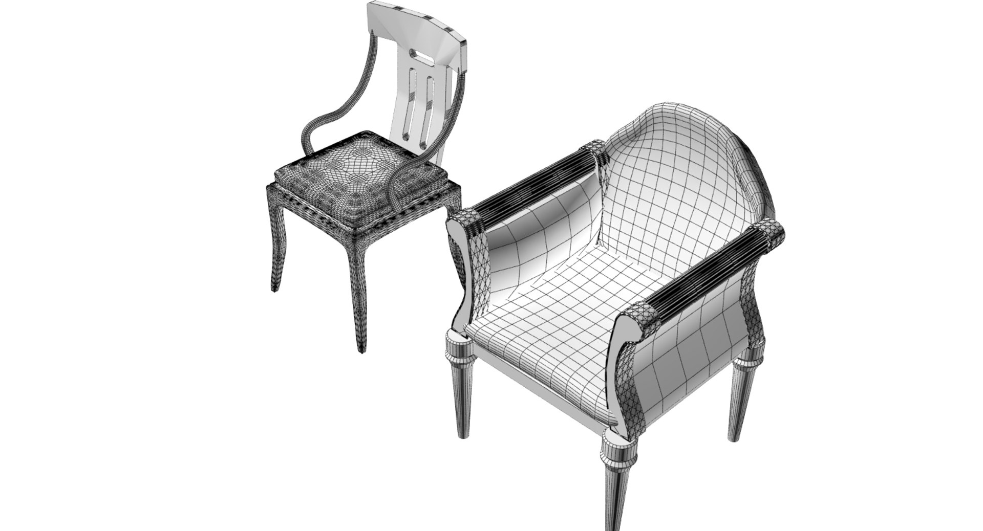 Wedding Chair 3D Model - TurboSquid 1431274