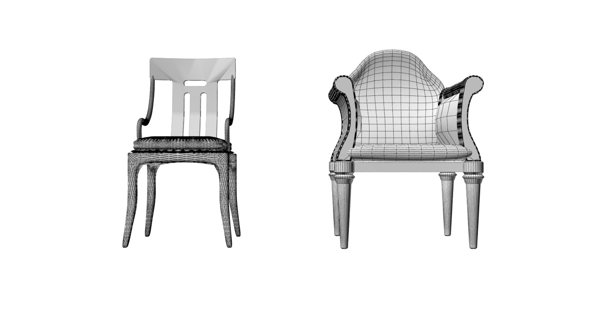 Wedding Chair 3D Model - TurboSquid 1431274