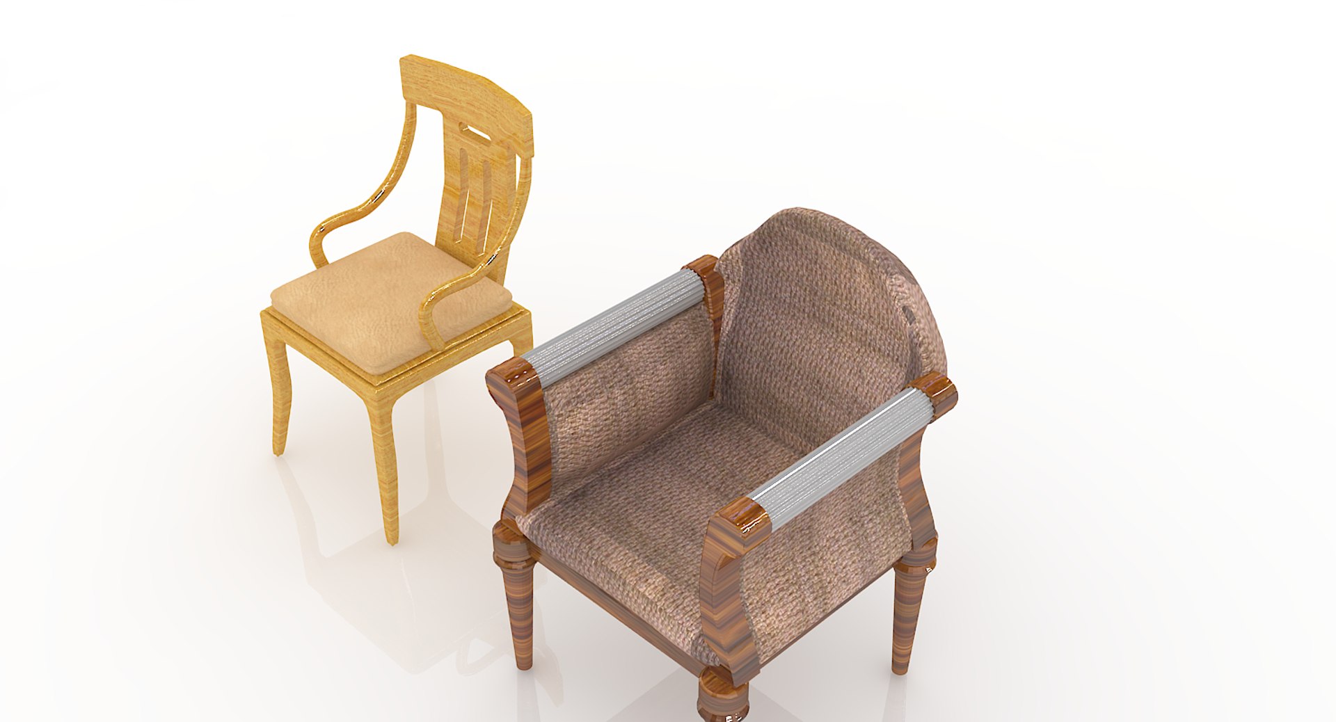 Wedding Chair 3D Model - TurboSquid 1431274
