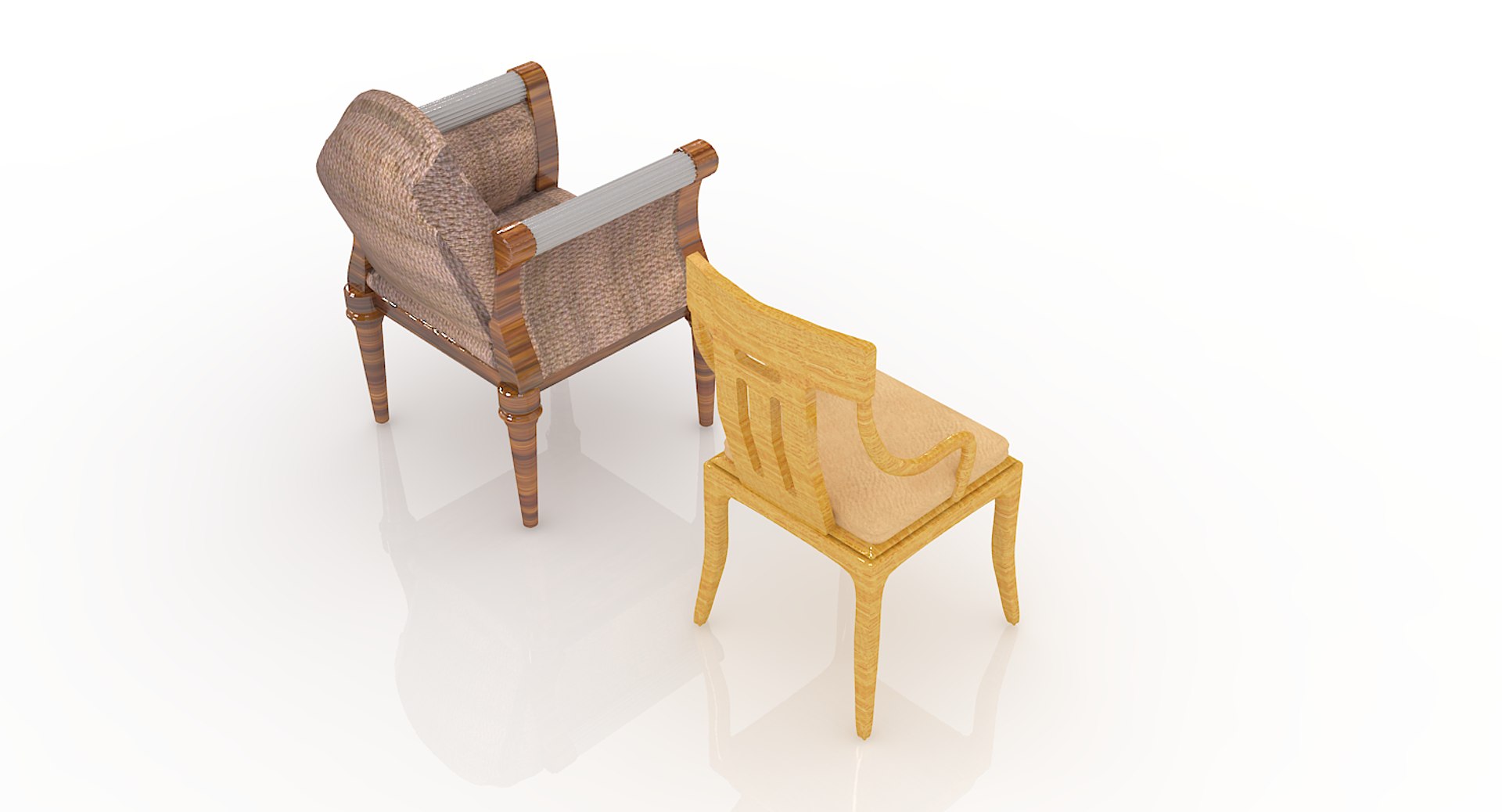 Wedding Chair 3D Model - TurboSquid 1431274