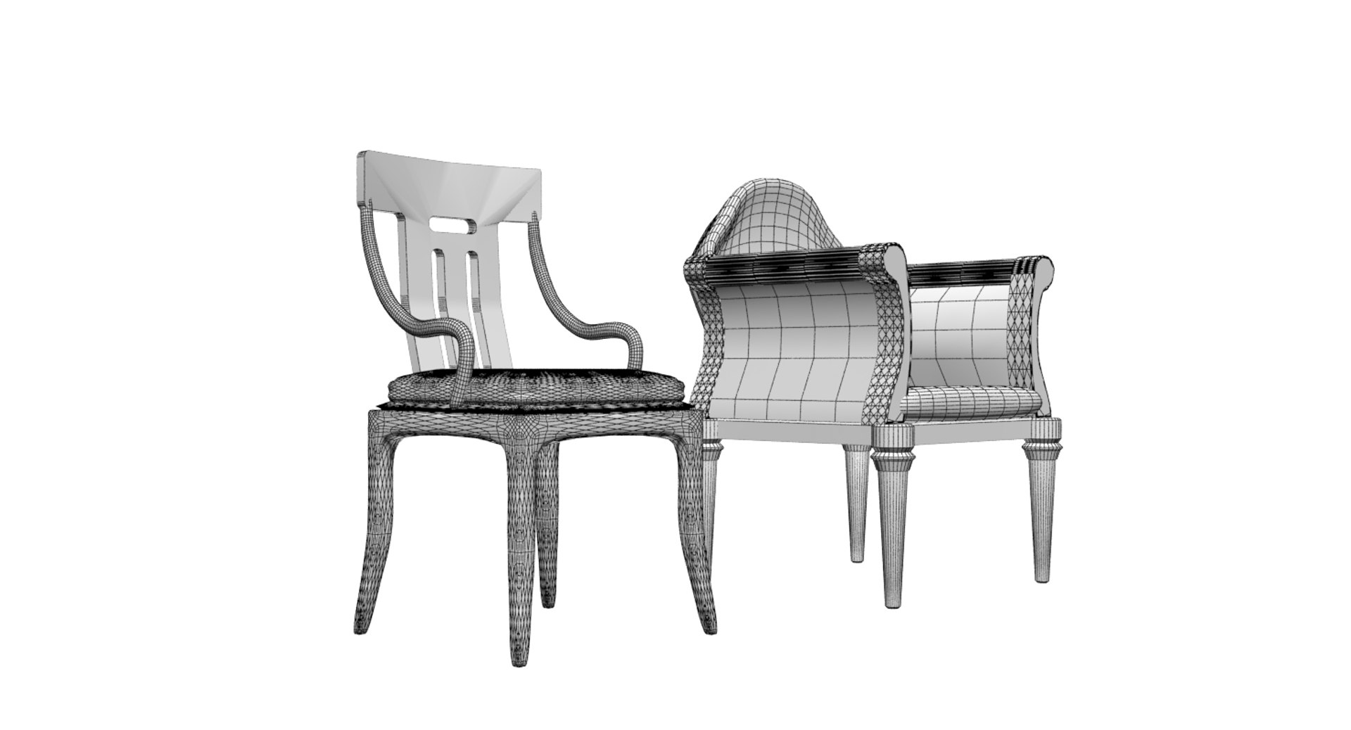 Wedding Chair 3D Model - TurboSquid 1431274