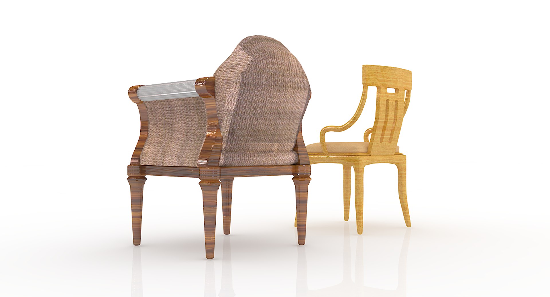 Wedding Chair 3D Model - TurboSquid 1431274