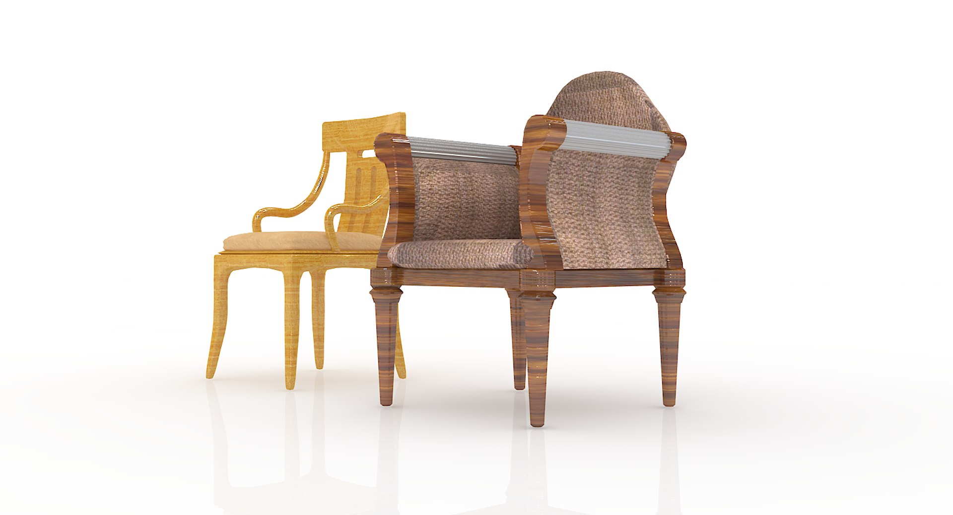 Wedding Chair 3D Model - TurboSquid 1431274