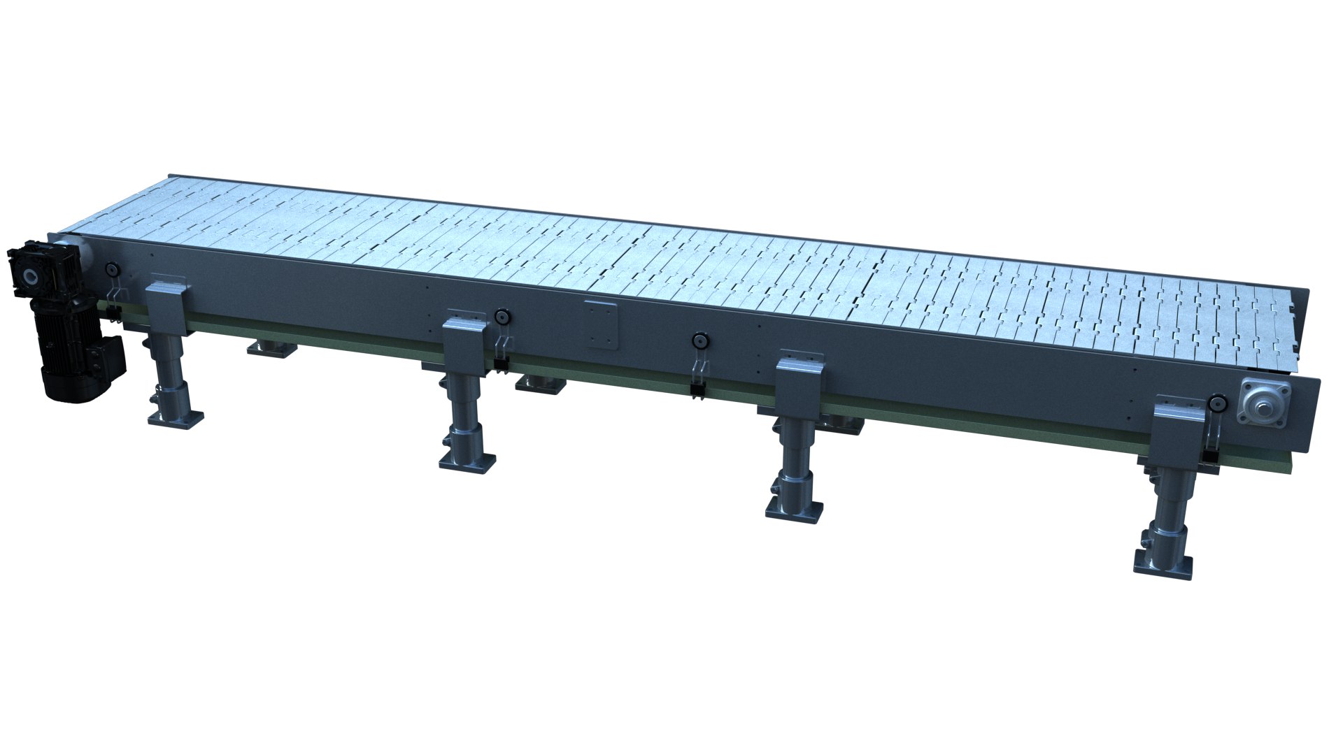 3D Conveyor Belt Model - TurboSquid 2207130