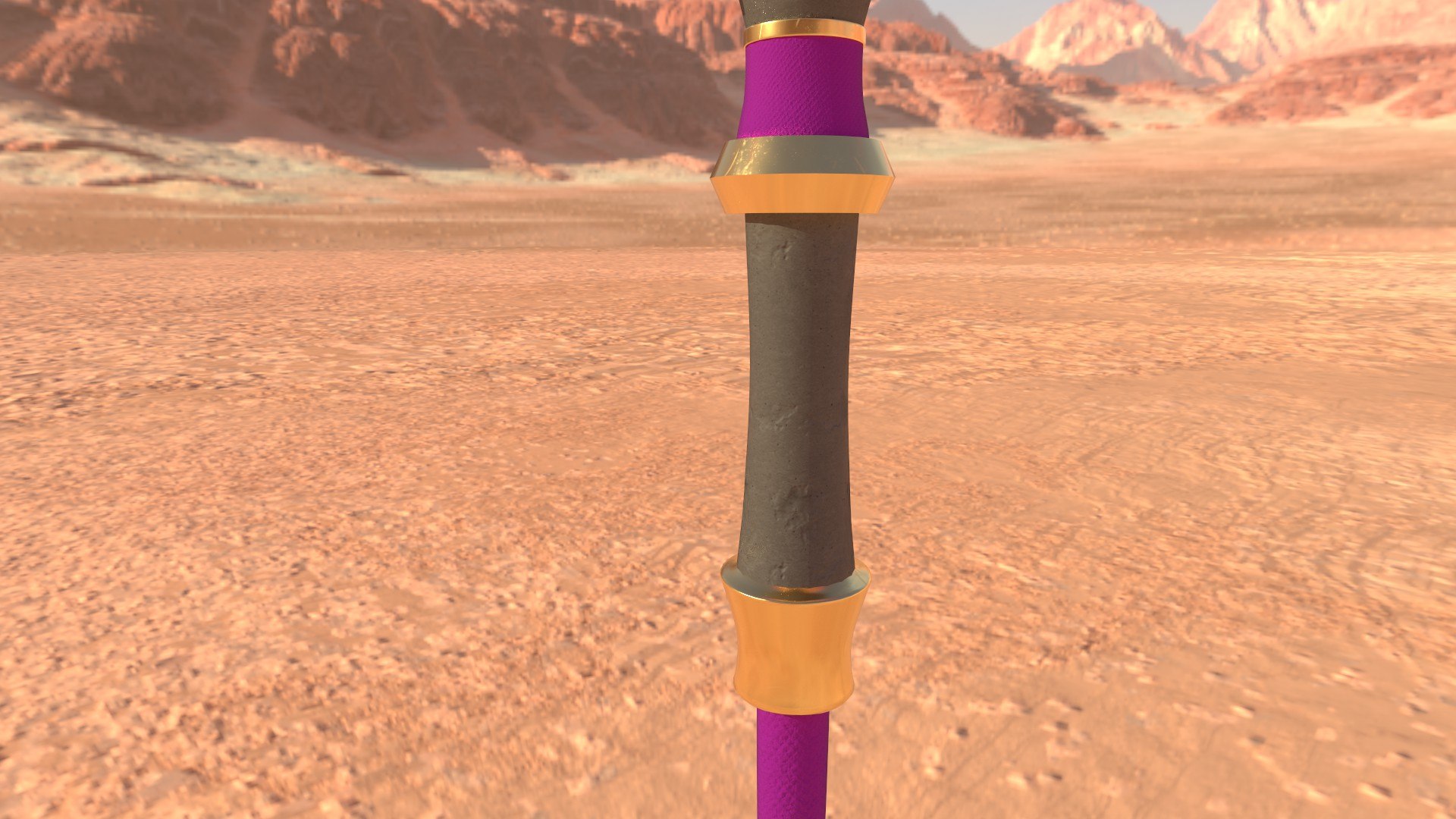 Magic Staff 3D Model - TurboSquid 1638465