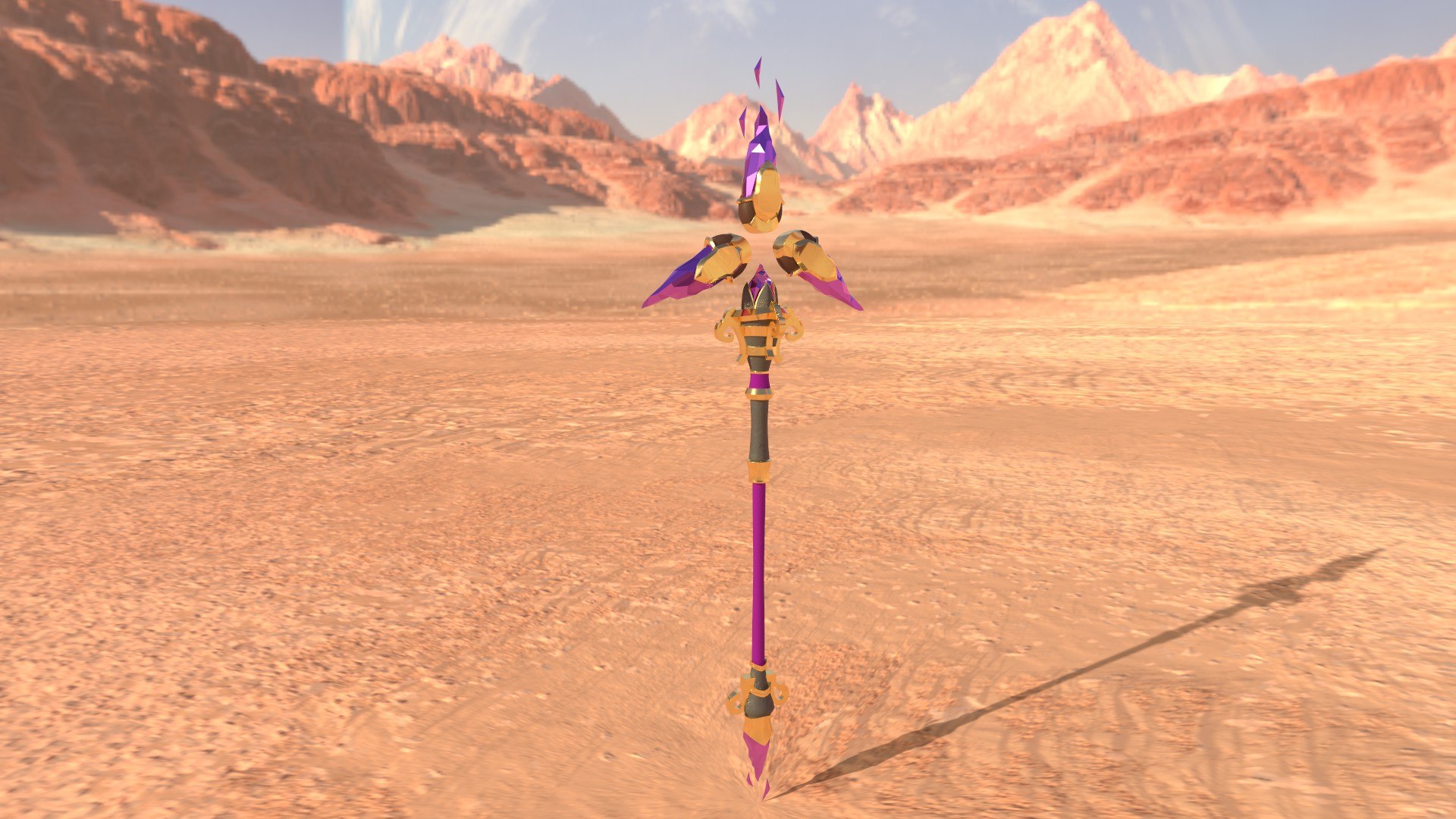 Magic Staff 3D Model - TurboSquid 1638465