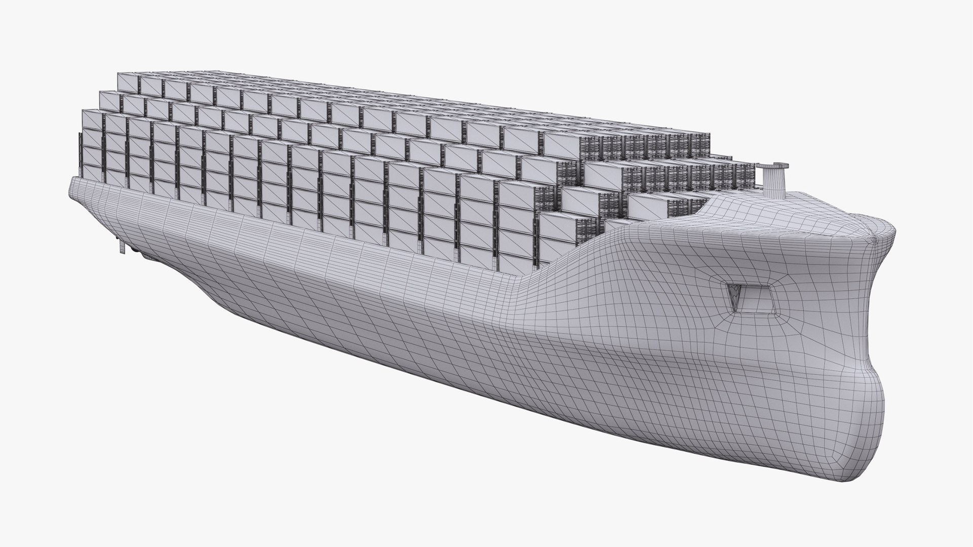 3D Future Autonomous Container Ship Model - TurboSquid 1791897