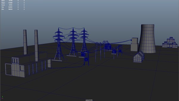 3D Power Transmission - TurboSquid 1789595