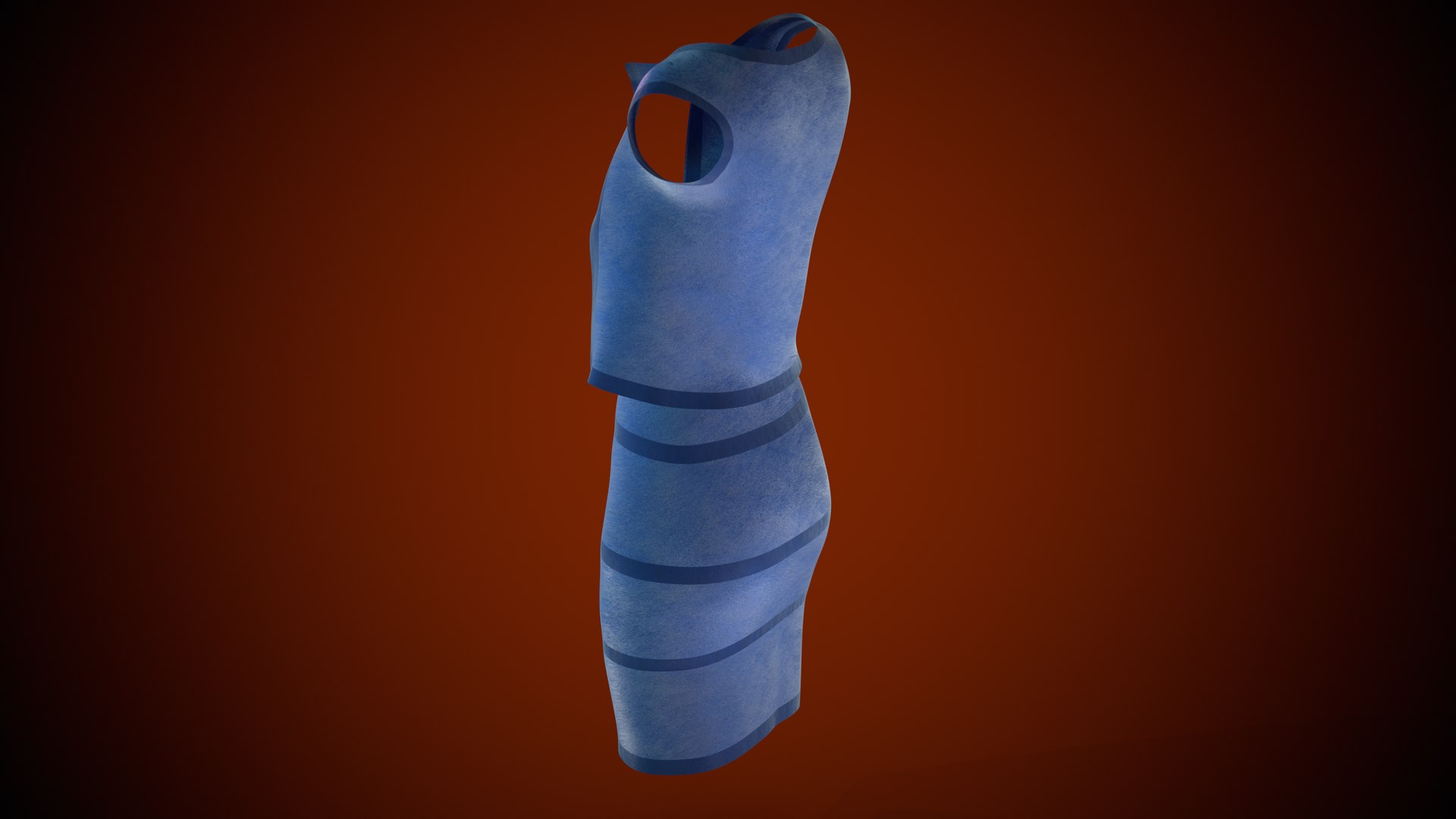 DRESS AND SKIRT With ONLY QUAD Retopology 3D Model - TurboSquid 2000959