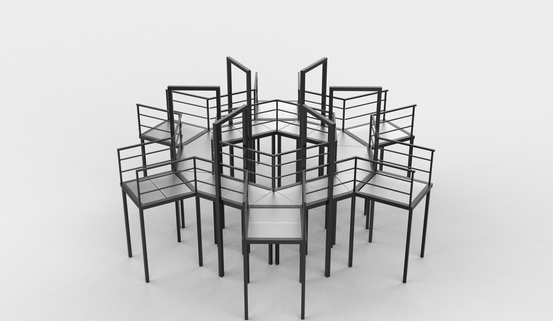Modular Industrial Platform 03 3D Model 3D Model - TurboSquid 2529179
