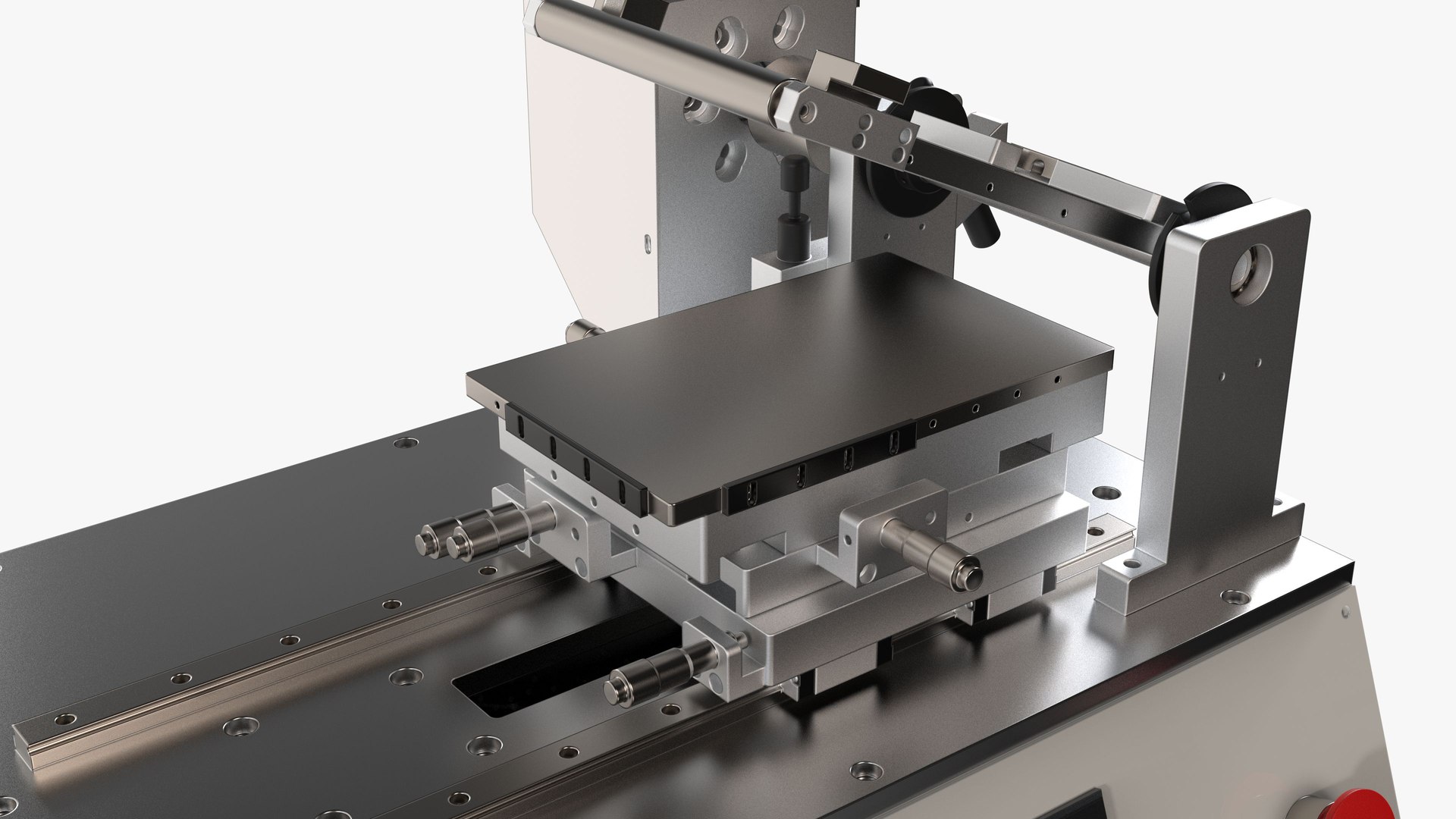 7 Inch LCD Screen Laminating Machine Motor Drive Intelligent 3D Model ...