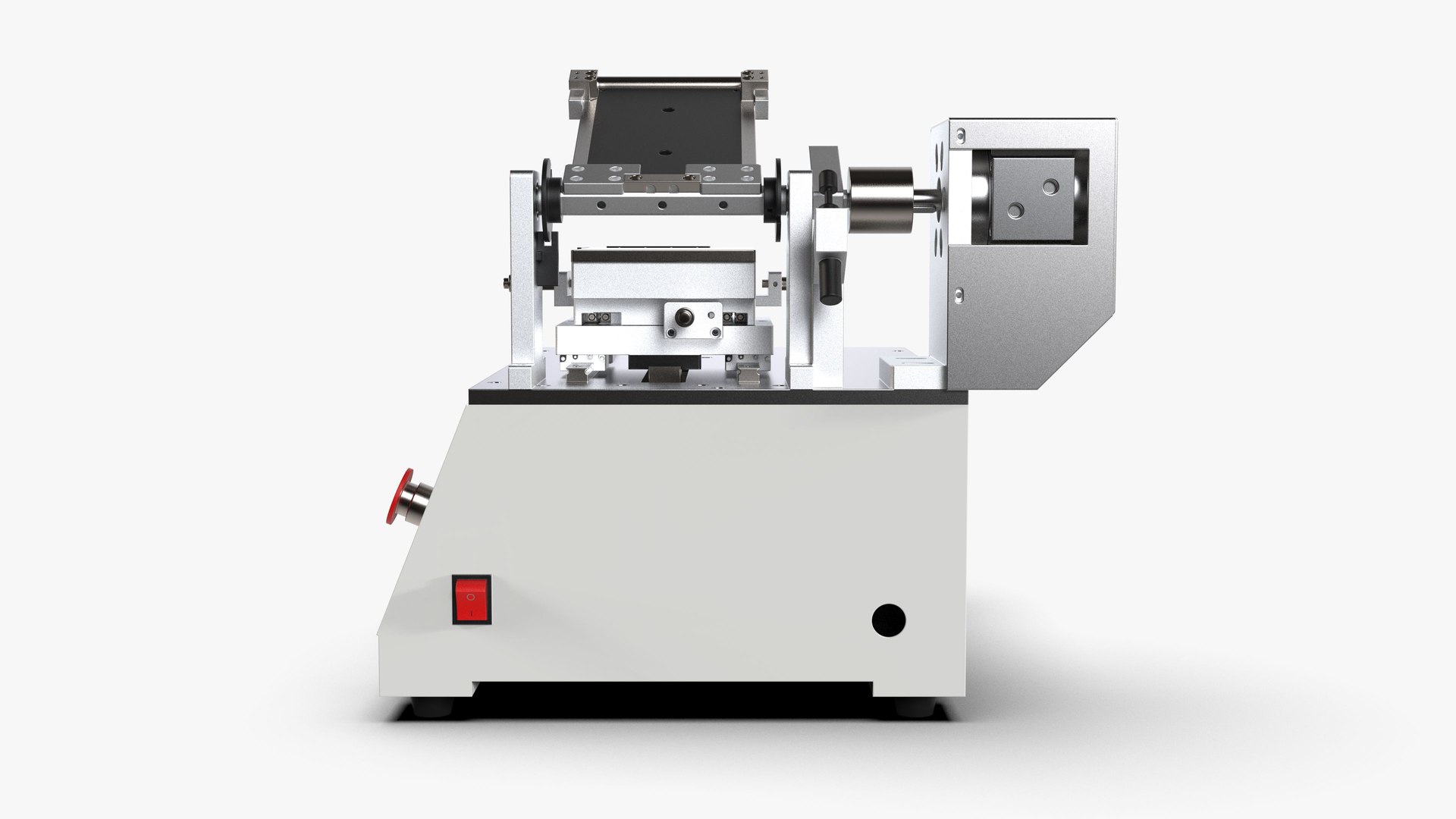 7 Inch LCD Screen Laminating Machine Motor Drive Intelligent 3D Model ...