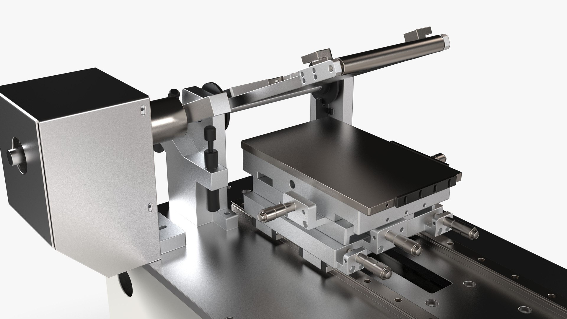 7 Inch LCD Screen Laminating Machine Motor Drive Intelligent 3D Model ...