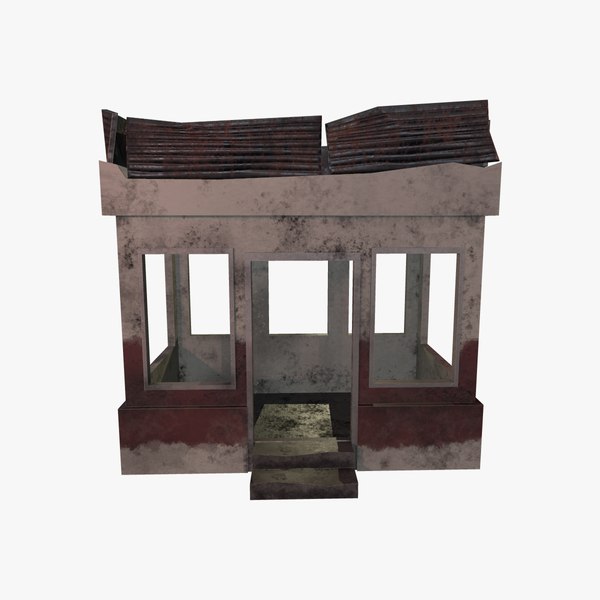 Old Shack 3D 모델 - TurboSquid 2047301