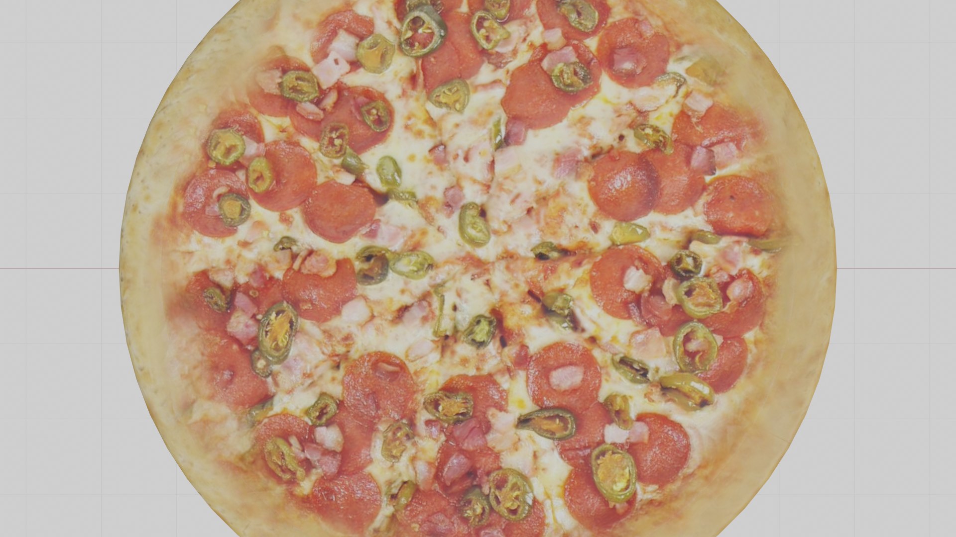 3D Pizza Model - TurboSquid 1965625