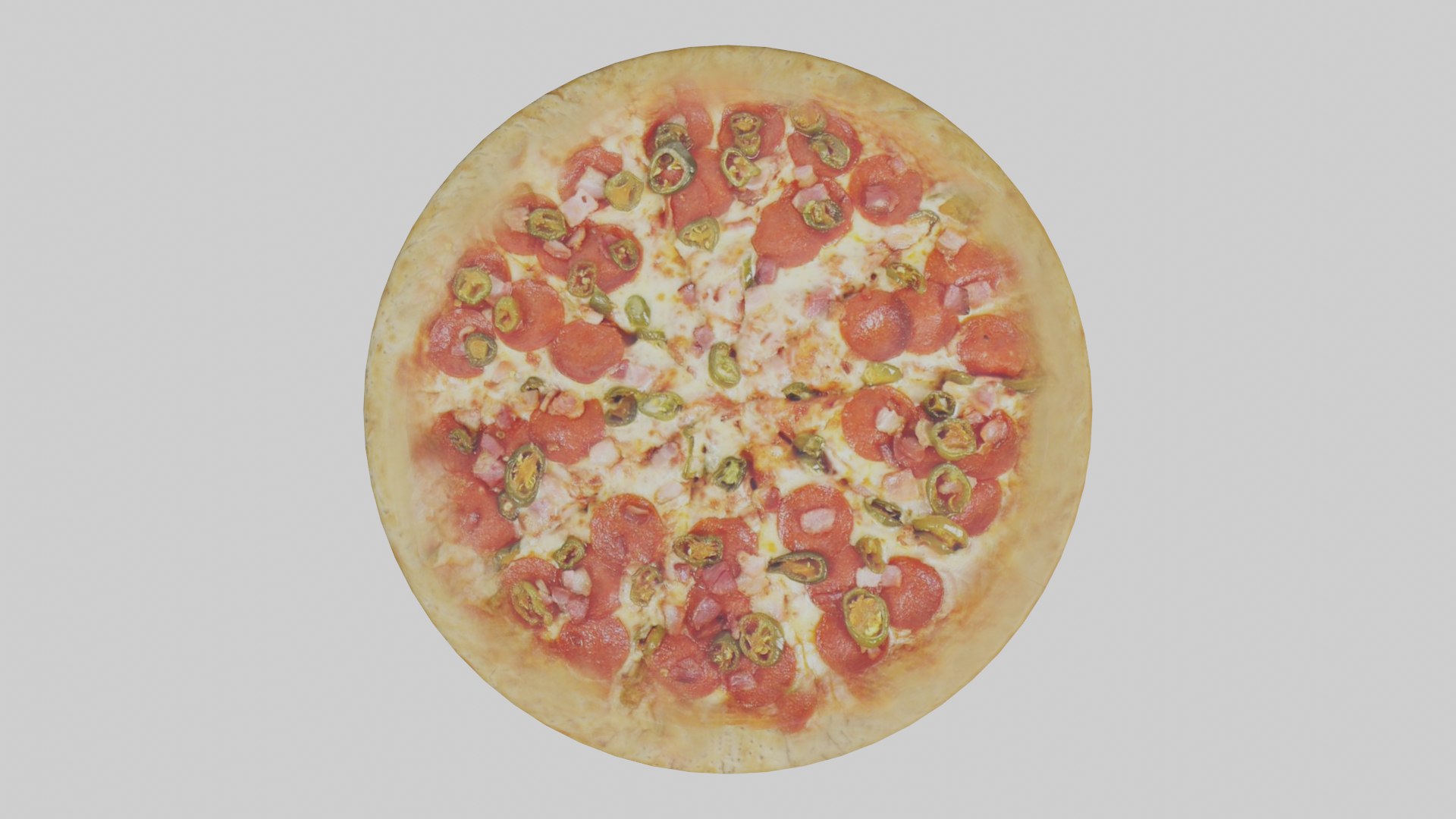 3D Pizza Model - TurboSquid 1965625