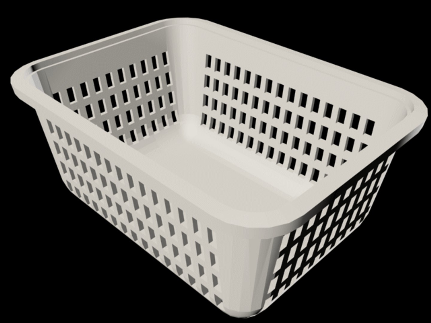 Laundry Basket 3d Model