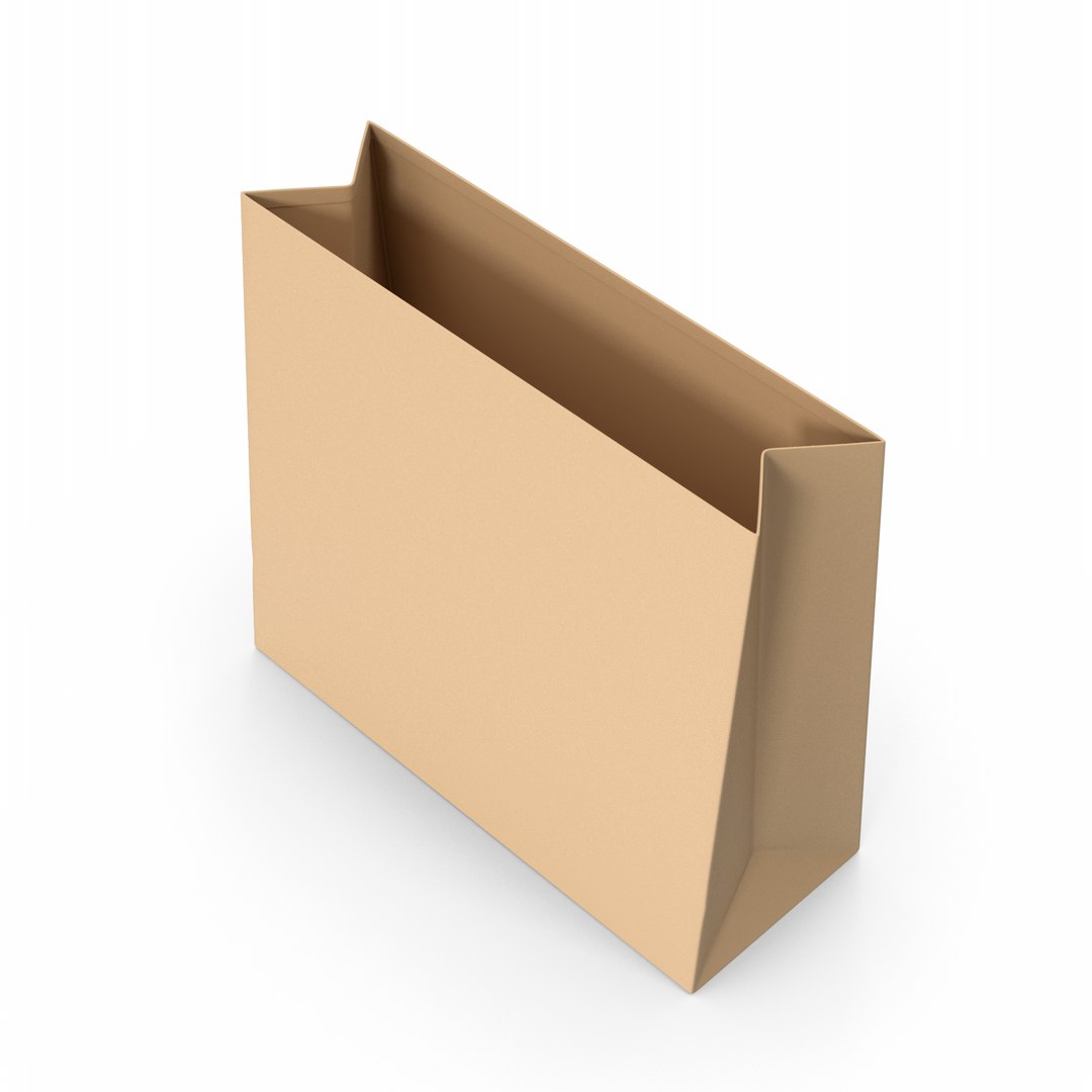 Paper Bag 7 3D Model - TurboSquid 2035565