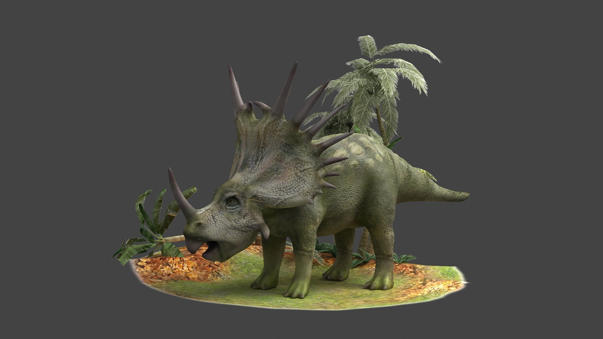 Coelurosaurs triceratops herbivores ancient creatures Slasher protozoa ...