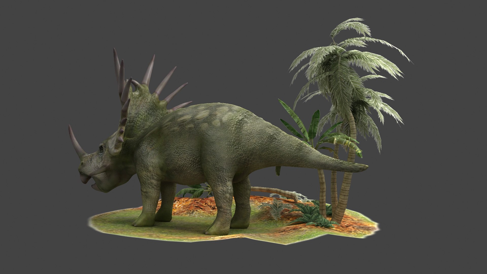 Coelurosaurs triceratops herbivores ancient creatures Slasher protozoa ...