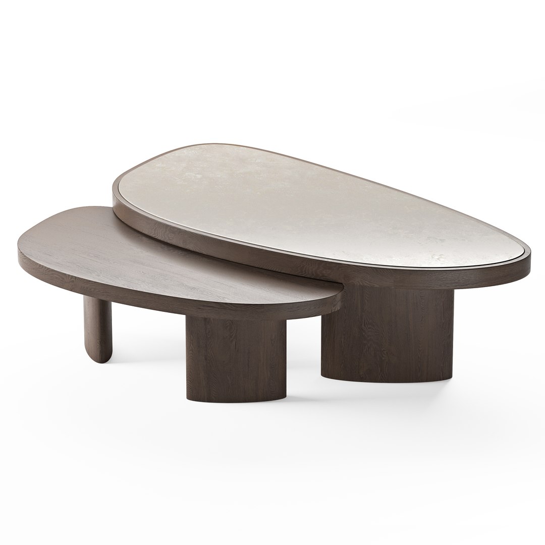 3D Hamilton Conte Silas Coffee Tables Model - TurboSquid 2241435