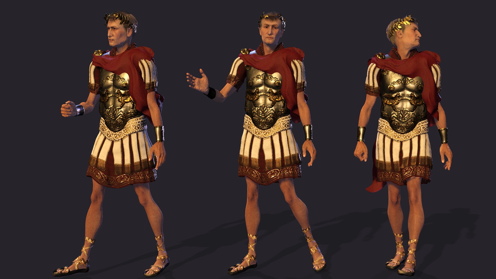 3D The Cesar Model - TurboSquid 1921866