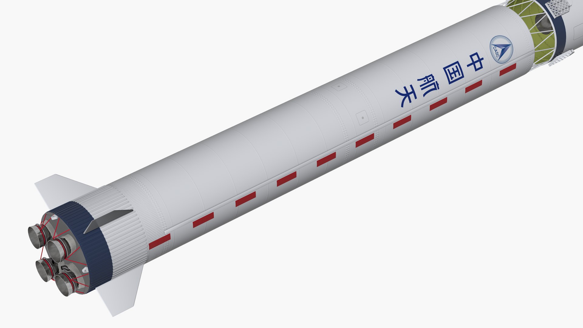 Long March CZ-2D Model - TurboSquid 1996649