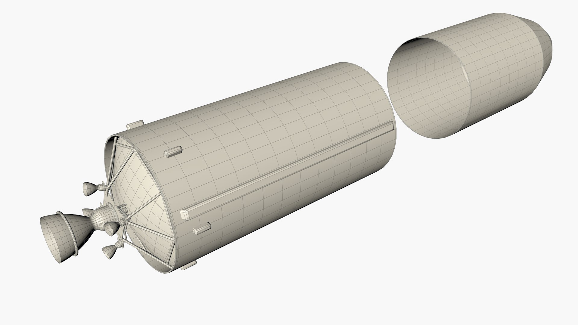 Long March CZ-2D Model - TurboSquid 1996649
