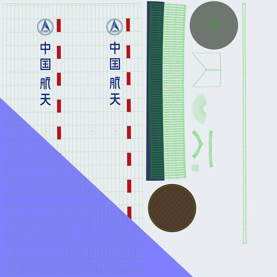 Long March CZ-2D Model - TurboSquid 1996649