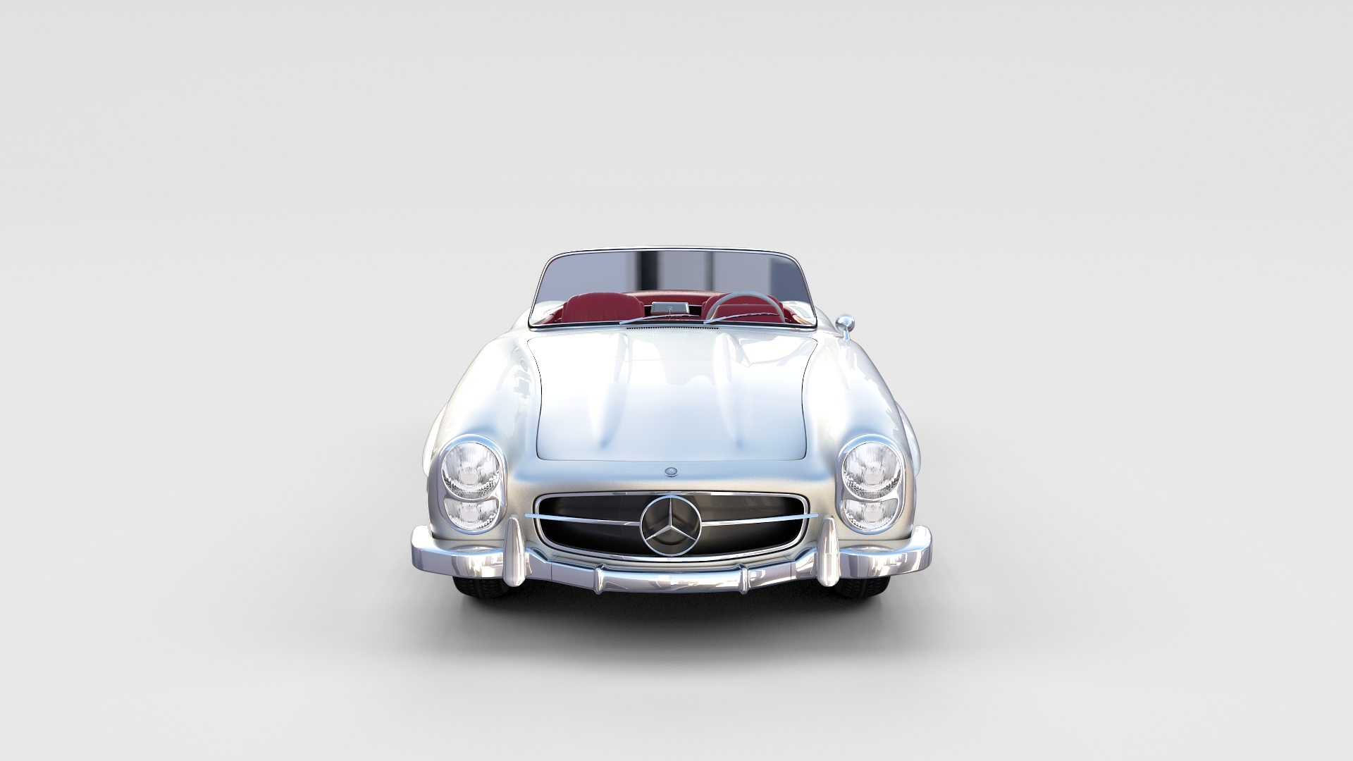 Pack Mercedes 300sl Model - TurboSquid 1154625