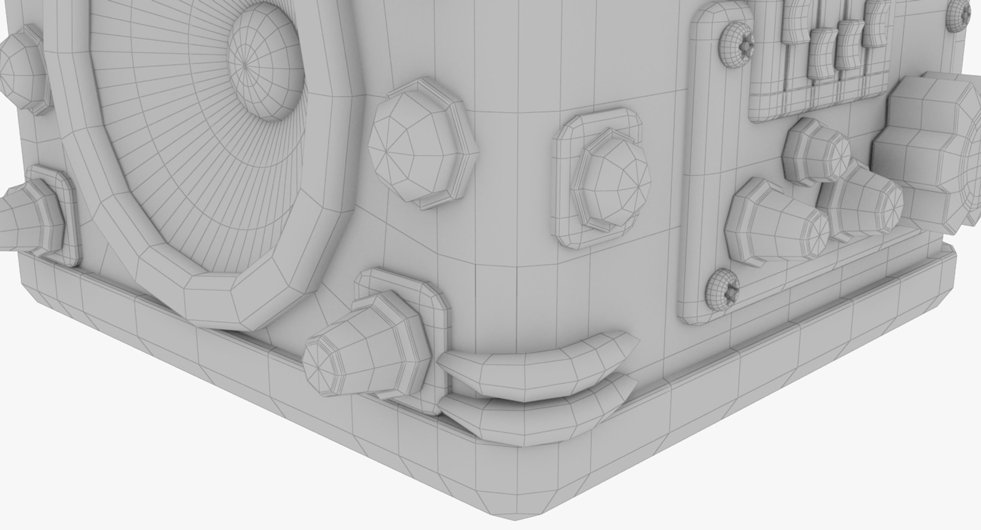 Stylized Music Box 3D Model - TurboSquid 1329683