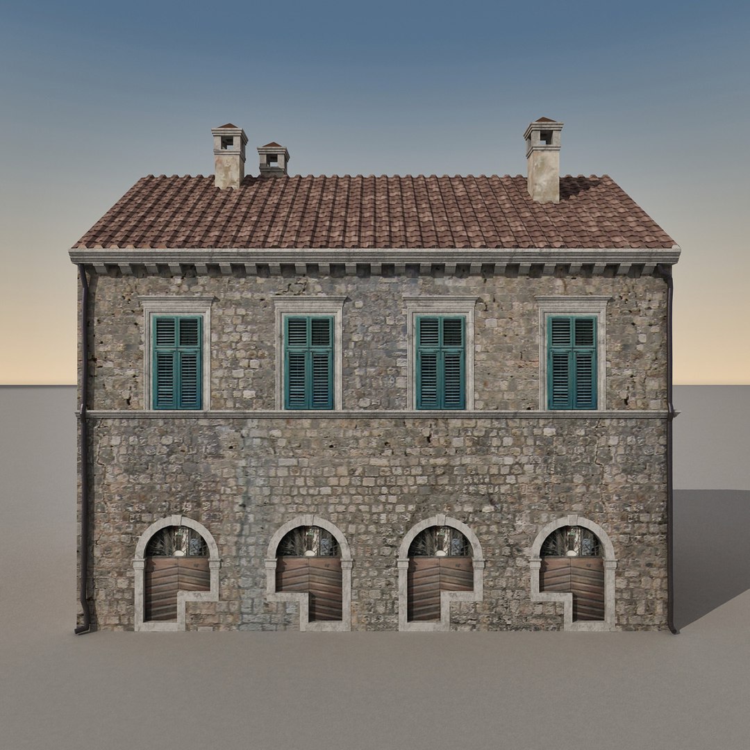 Building Italian 3d Model