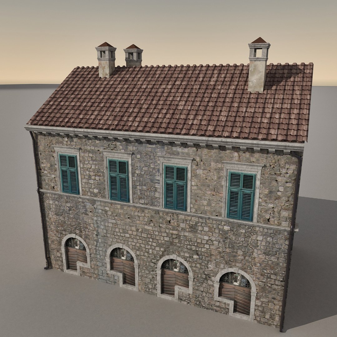 Building Italian 3d Model