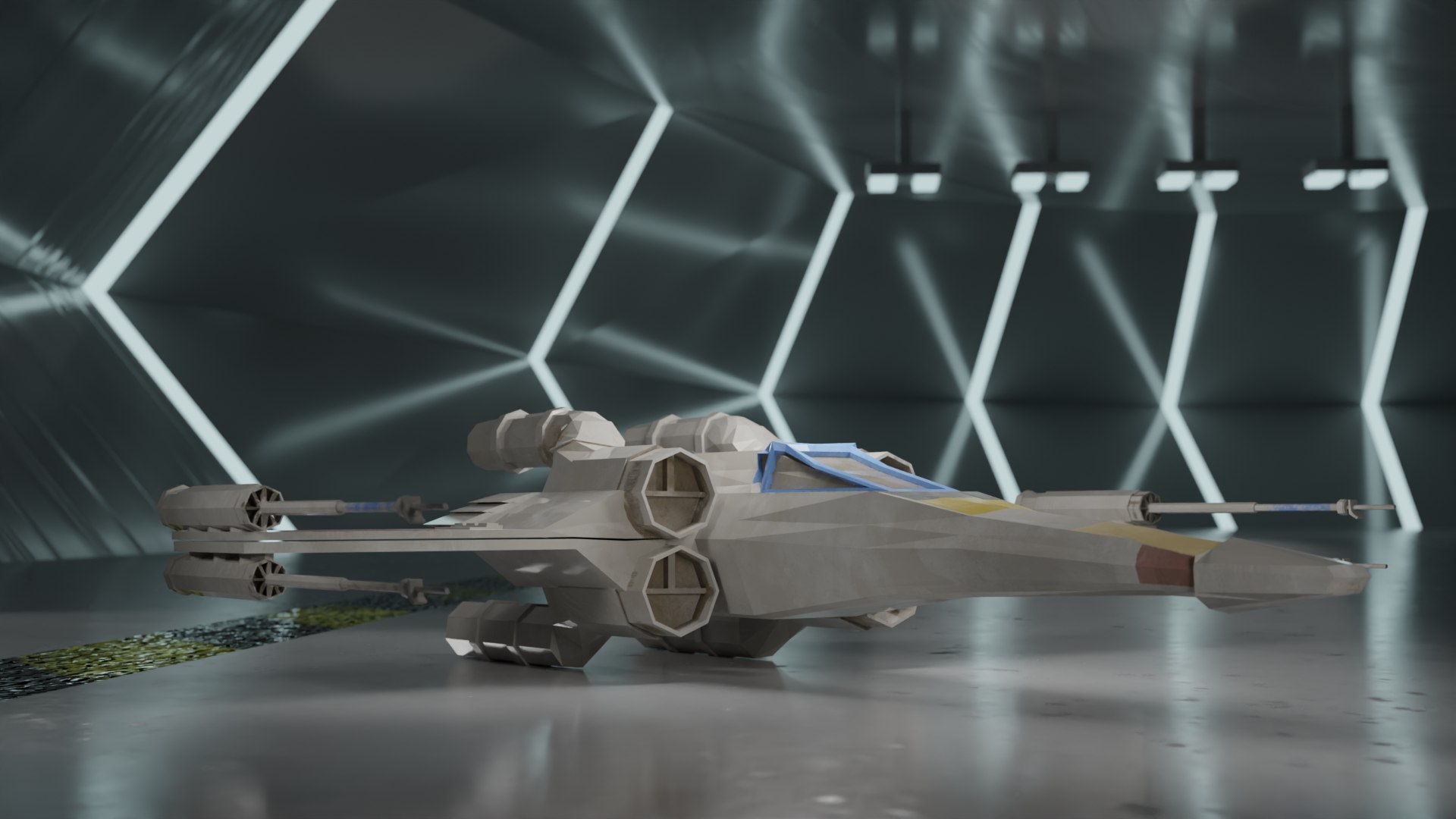 X Wing Fighter 3D - TurboSquid 1954536