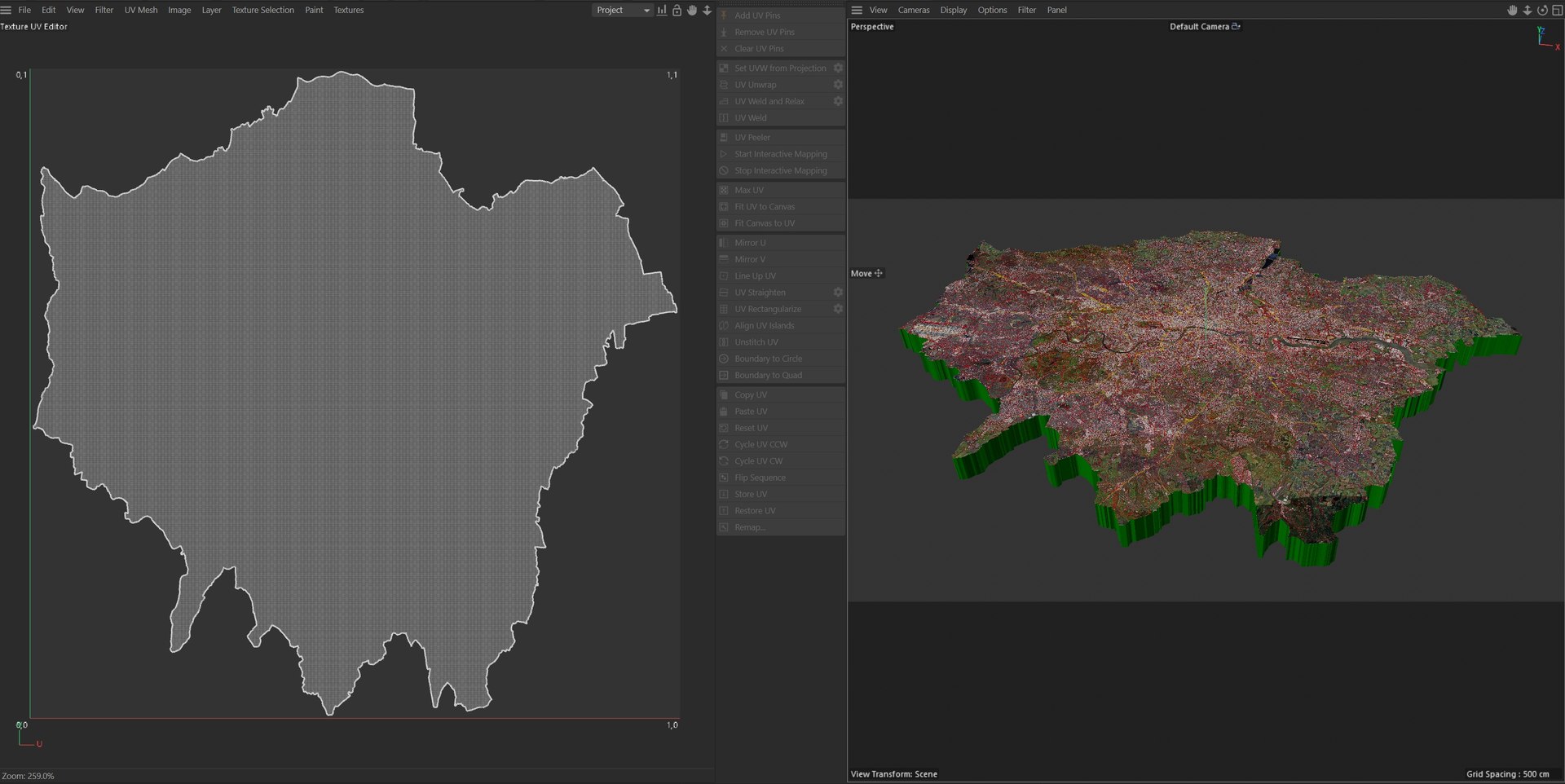 London Terrain City Model - TurboSquid 2427527