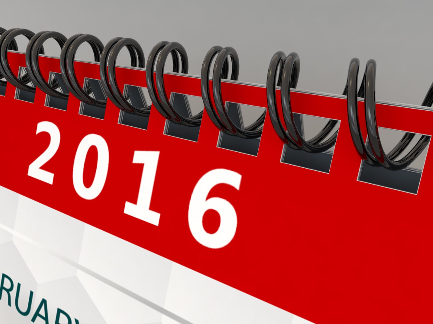 3d Model Simple Calendar