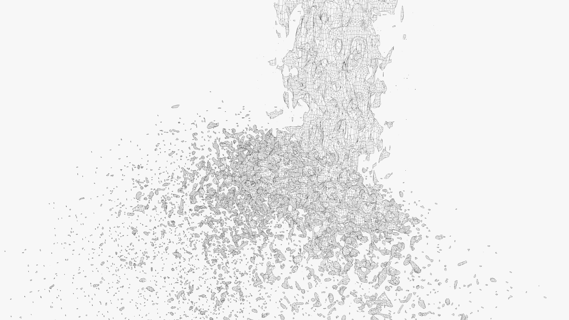 Loop simulation Waterfall Ver 1 3D model - TurboSquid 2171422