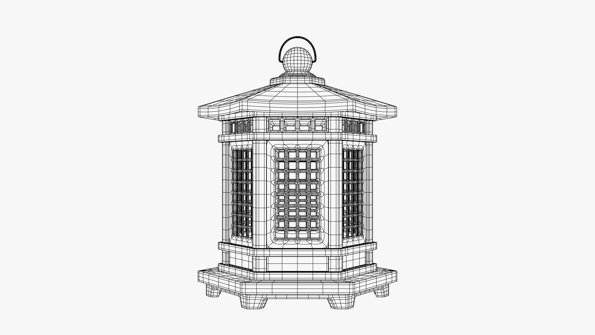 Japanese Lamp 3D Model 3D - TurboSquid 2377940