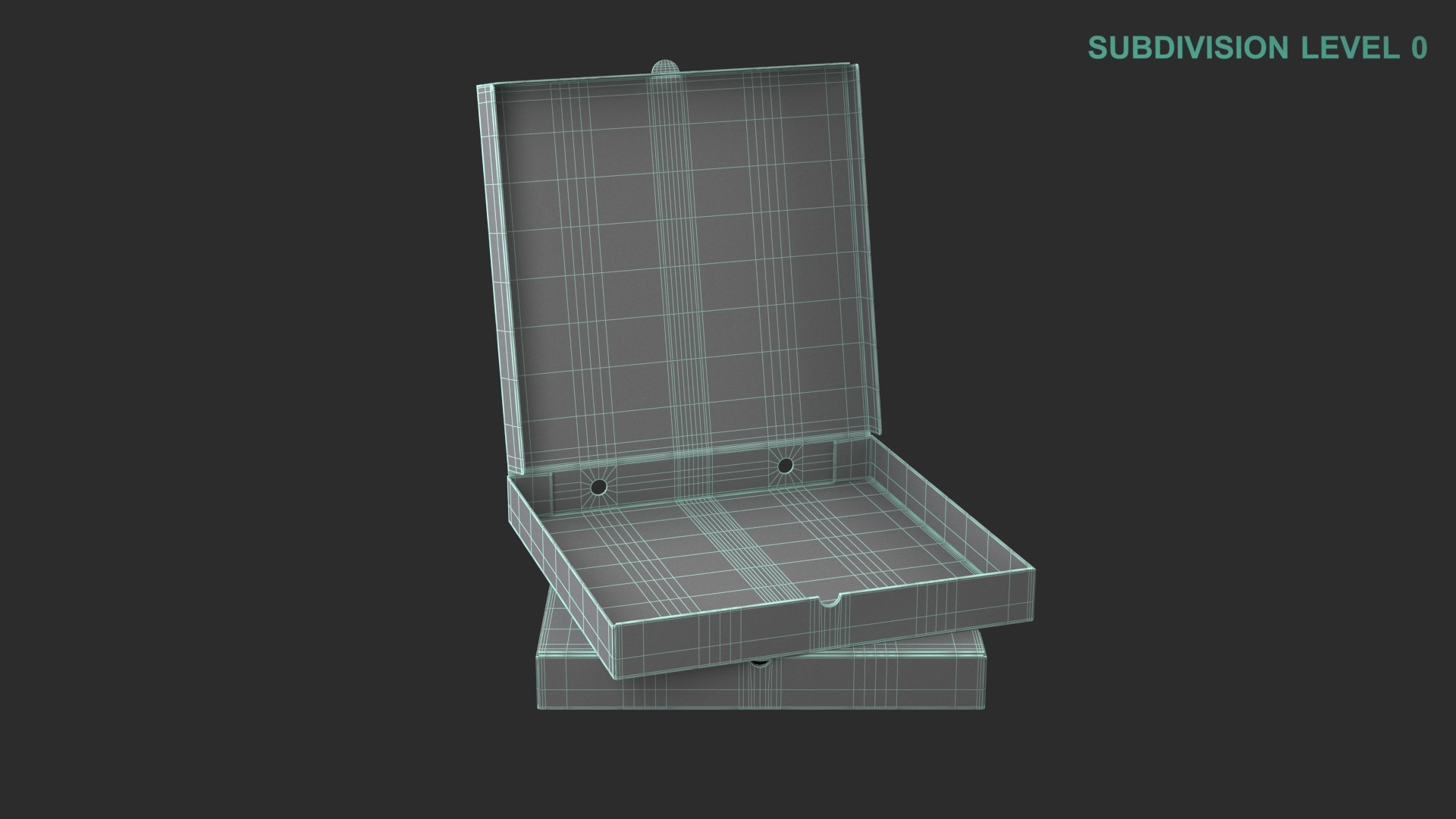 Pizza Box 3D model - TurboSquid 2168063