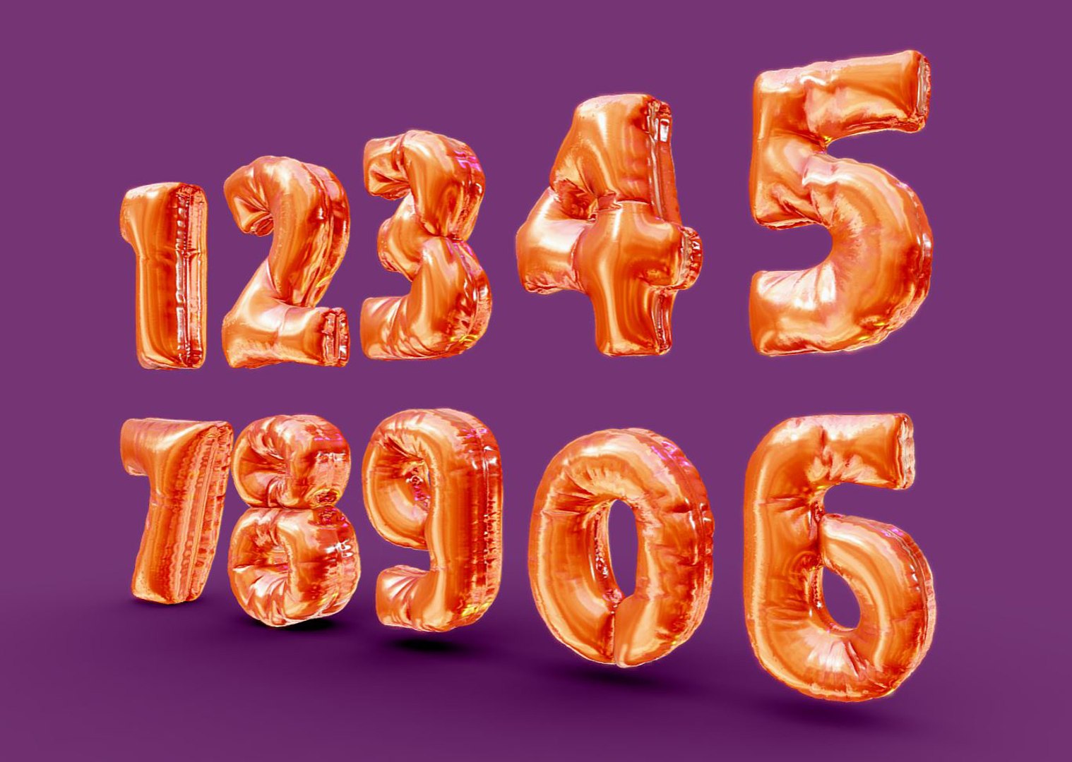 Balloon Inflatable Letters 3D - TurboSquid 1982910