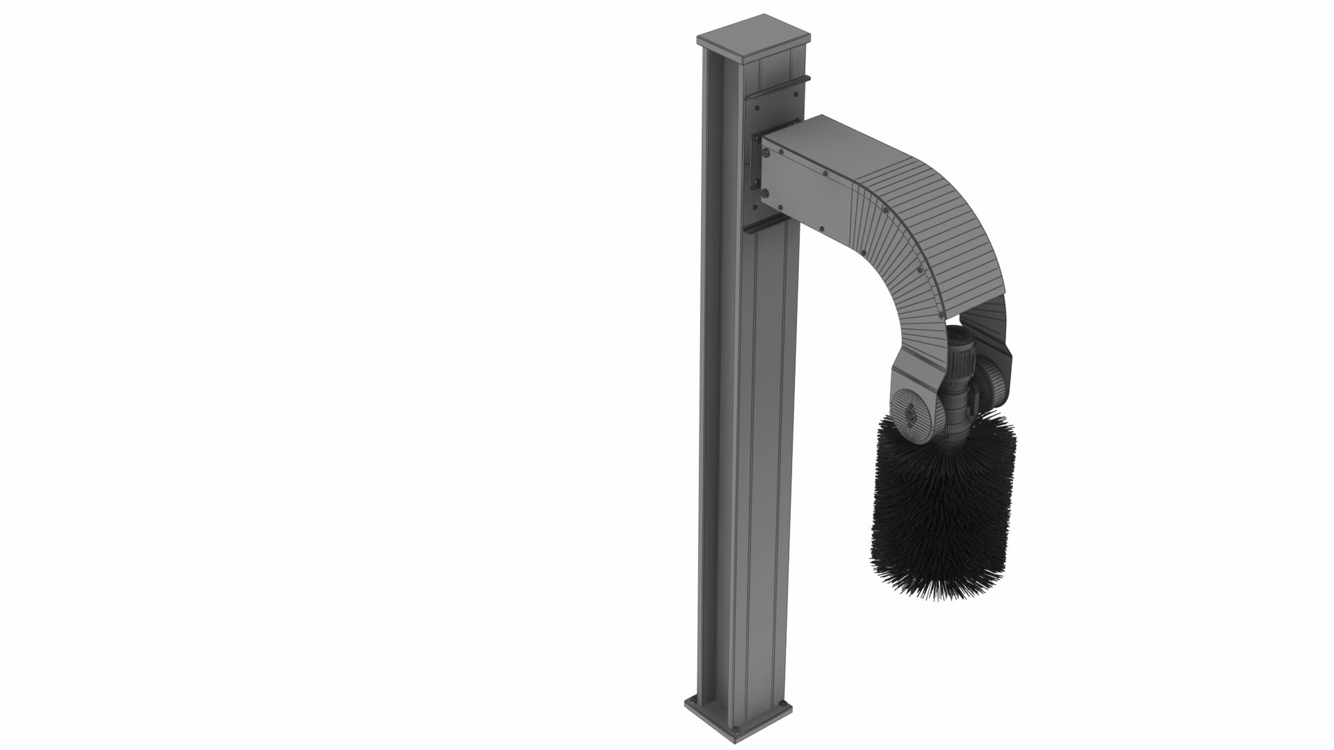 Cow Farm Spinning Brush 01 Animated 3D Model - TurboSquid 2000922