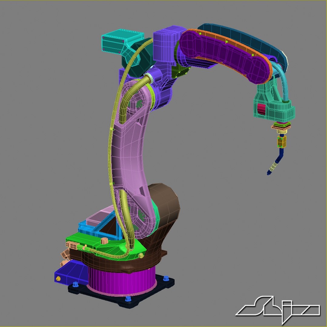 Robot Tb-1400 3d Max